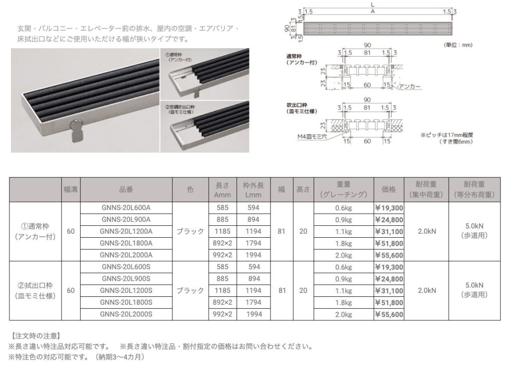 ＜株式会社 シマブン＞屋外用ノンスリップ樹脂グレーチング | BiC建材LABO