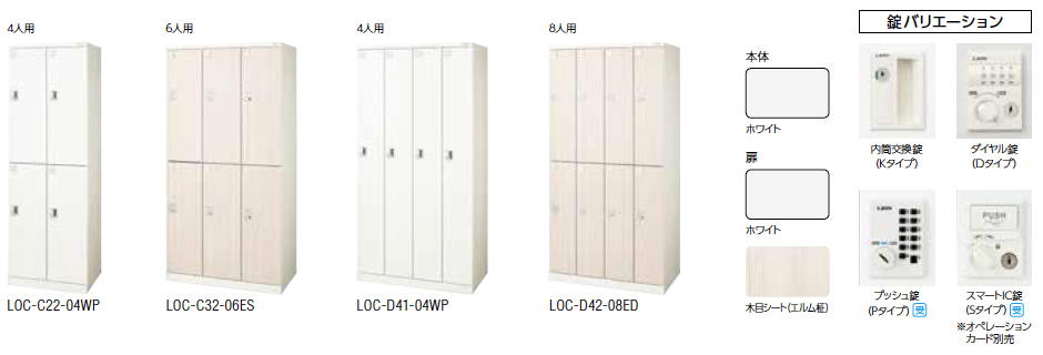 ＜株式会社ライオン事務器＞更衣用ロッカー〈Locana（ロカーナ）〉 | BiC建材LABO