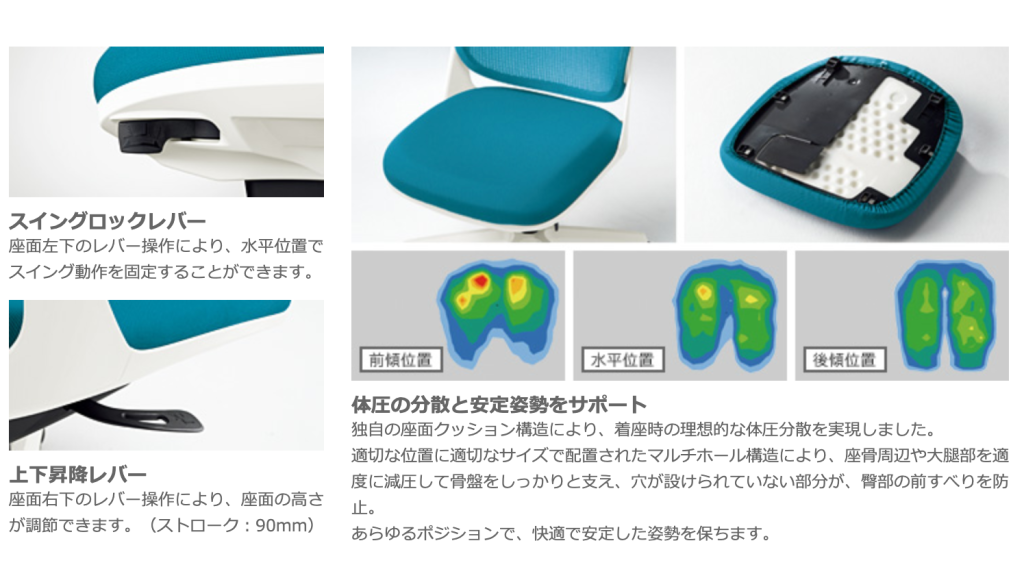 ＜株式会社ライオン事務器＞オフィスチェアー＜RIDE（ライド）＞ | BiC建材LABO